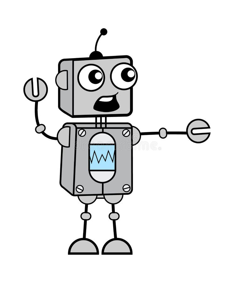 Robot Yelling Stock Illustrations – 111 Robot Yelling Stock ...