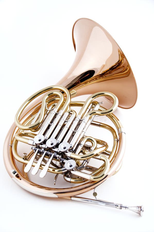 Cor D'harmonie Classique D'instrument De Musique De Vent D'isolement ...