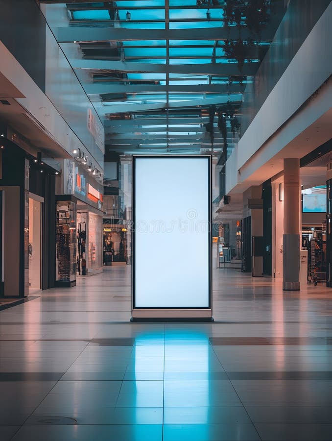 Blanc Space Billboard Commercial Advertising Display Environment Sign ...