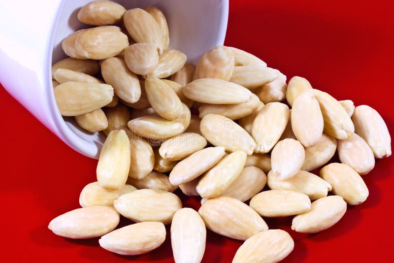 Almonds stock image. Image of shelled, health, nuts, blanched - 23451045
