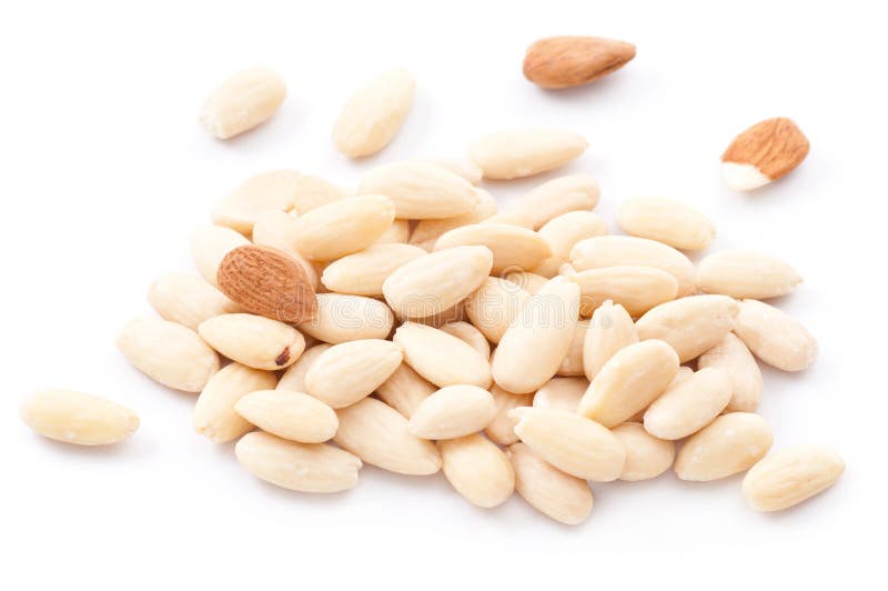 Blanched almonds stock photo. Image of tasty, healthy - 23462166