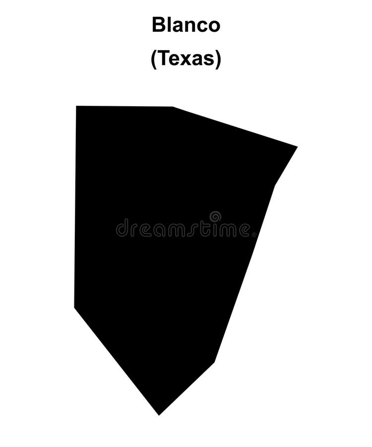 Blanco outline map stock vector. Illustration of county - 361790514
