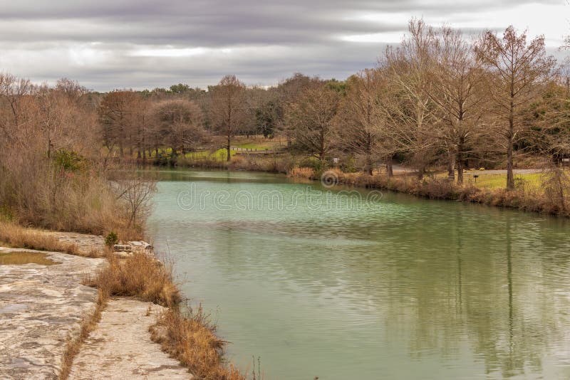 Blanco River stock image. Image of blue, flowing, summer - 820053