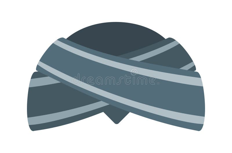 Blangkon or Javanese Traditional Hat Stock Illustration - Illustration ...