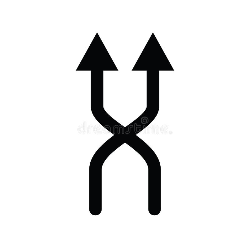 Shuffle Playing Icon Using Technology Sign Stock Vector - Illustration ...