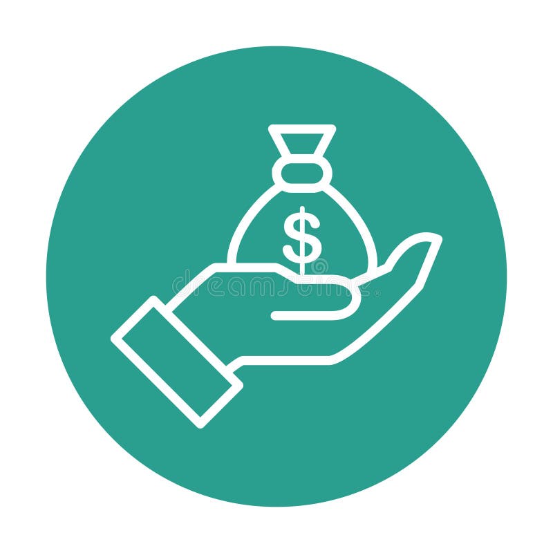 Money Bag in Hand, Profit of Investment, Interest of Investing Earning ...