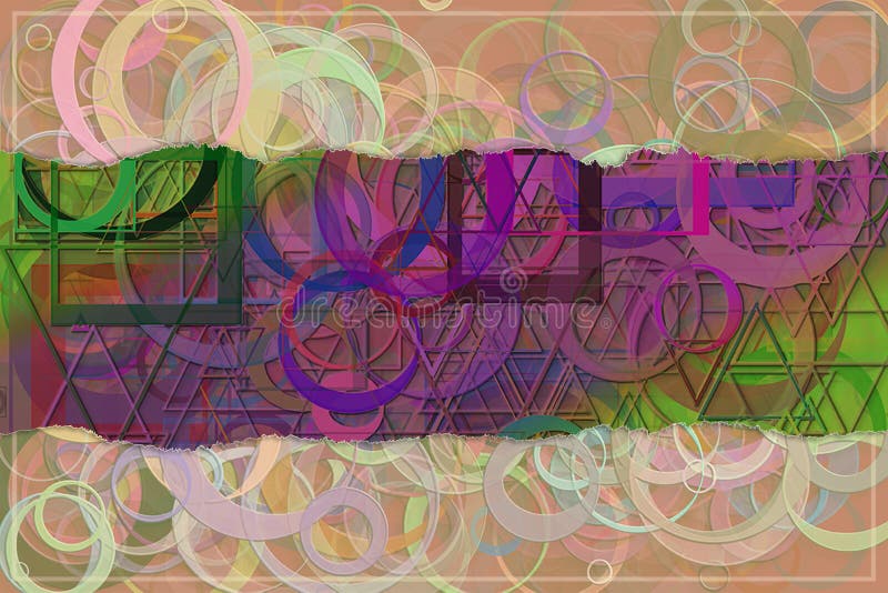 Blank Abstract Pattern Background for Name, Caption or Title. Shape ...