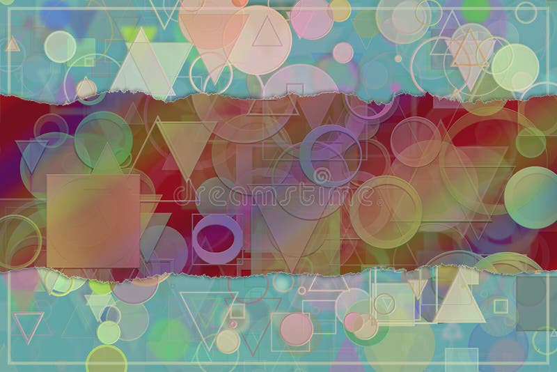 Blank Abstract Pattern Background for Name, Caption or Title. Shape ...