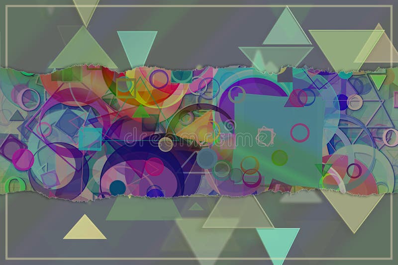 Blank Abstract Pattern Background for Name, Caption or Title. Shape ...