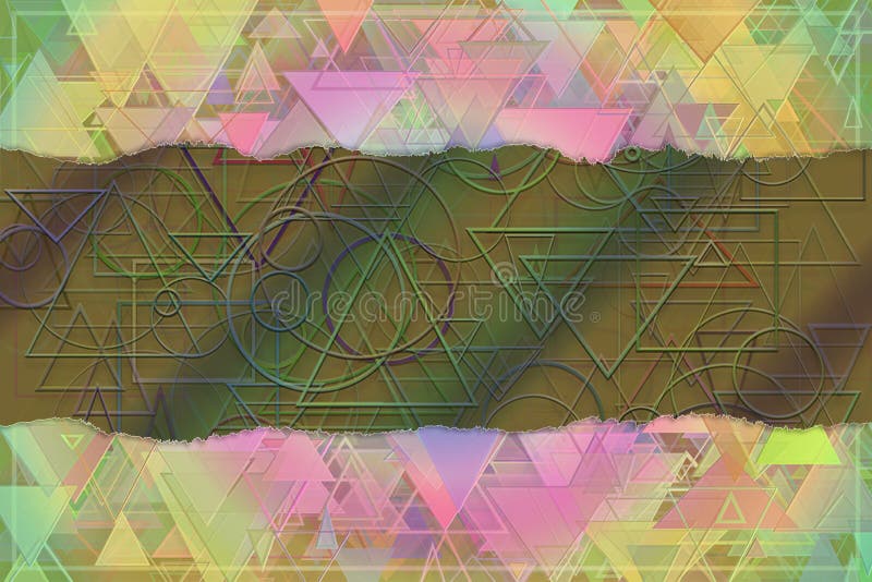 Blank Abstract Pattern Background for Name, Caption or Title. Shape ...