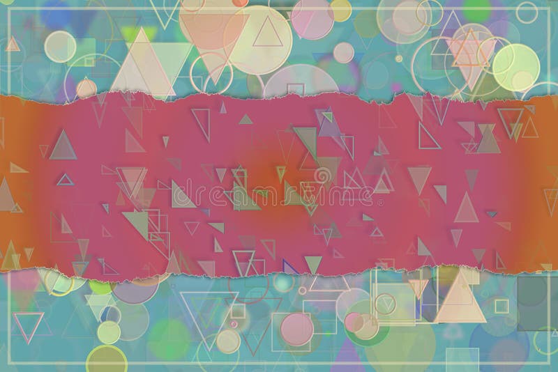 Blank Abstract Pattern Background for Name, Caption or Title. Shape ...