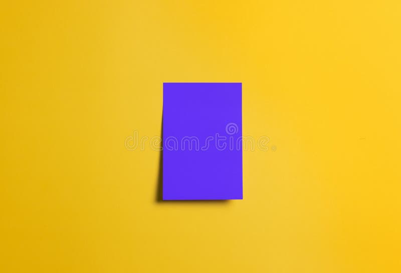 Blank Adhesive Sticky Note Memory Notepad Stock Image - Image of board ...
