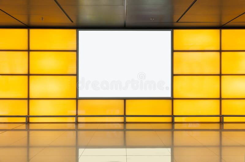 Blank advertising board stock image. Image of advertisement - 53067283