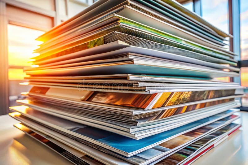 Blank Architectural Magazine Covers a Minimalist Design Studio Shot for ...