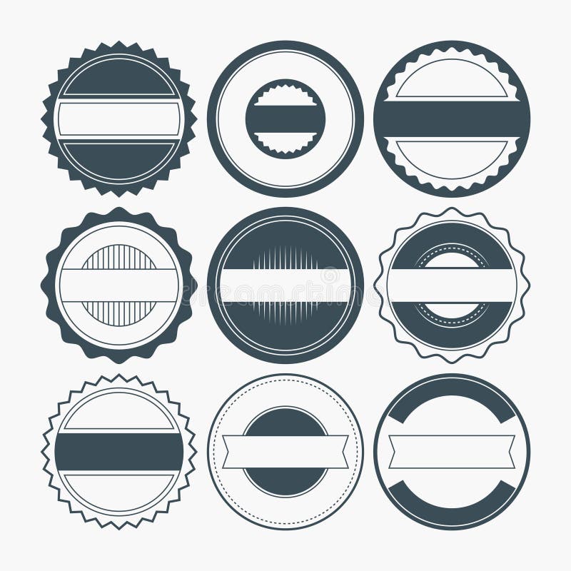 Blank Badge Template