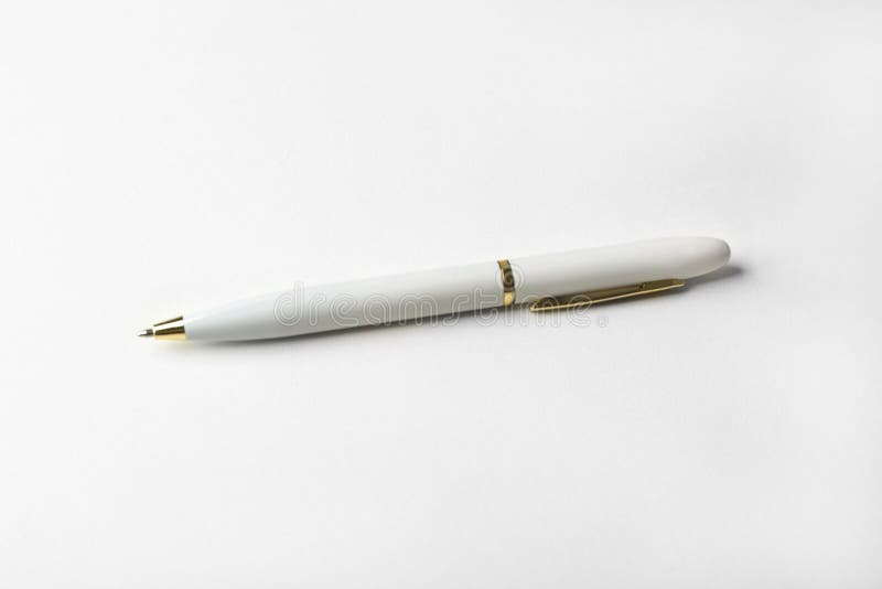 Blank Ballpoint Pen on Background Stock Image - Image of isolated ...