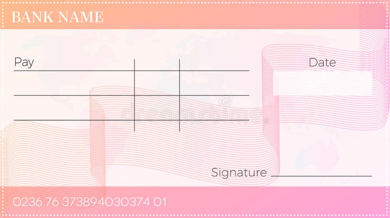 Blank Euro Cheque Stock Illustrations – 36 Blank Euro Cheque Stock ...