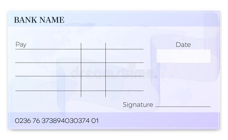 Blank Cheque Stock Illustrations – 2,318 Blank Cheque Stock ...