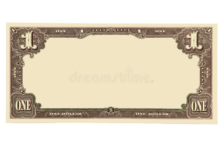 Blank Banknote stock image. Image of financial, business - 10996249