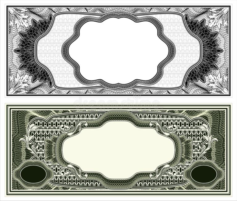 Blank Banknote Stock Illustrations – 3,638 Blank Banknote Stock ...