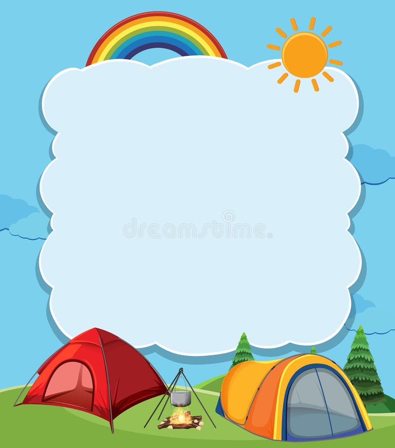 Camping Cartoon Signs Stock Illustrations – 240 Camping Cartoon Signs ...