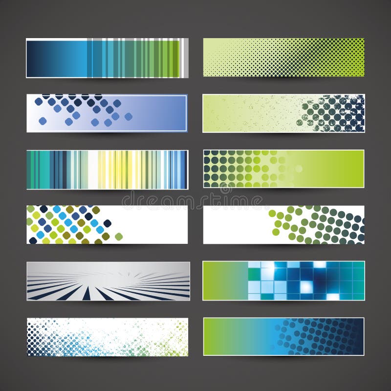 12 Blank Banner Designs stock vector. Illustration of paint - 30668436