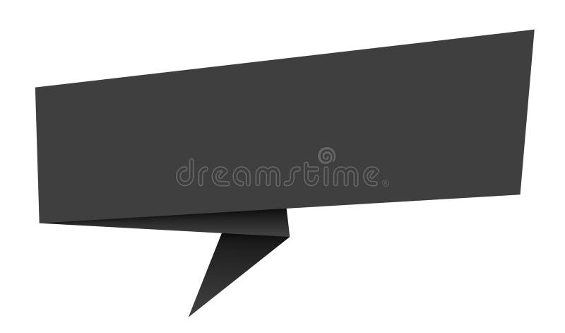 Blank Banner. Blank Speech Bubble, Label, Sticker, Sign Template Stock ...