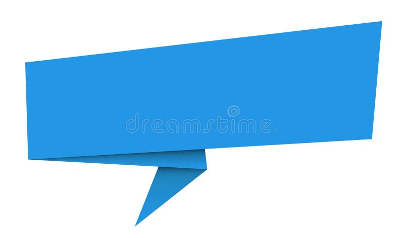 Blank Banner. Blank Speech Bubble, Label, Sticker, Sign Template Stock ...