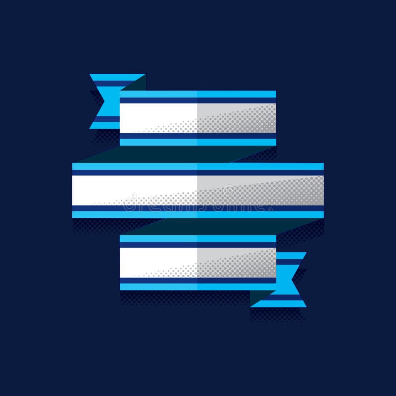 Blank Banner. Vector Illustration Decorative Design Stock Vector ...