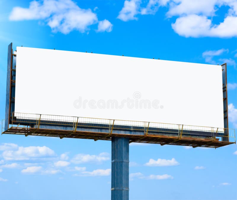 Blank banner for your ad stock image. Image of marketing - 6247455