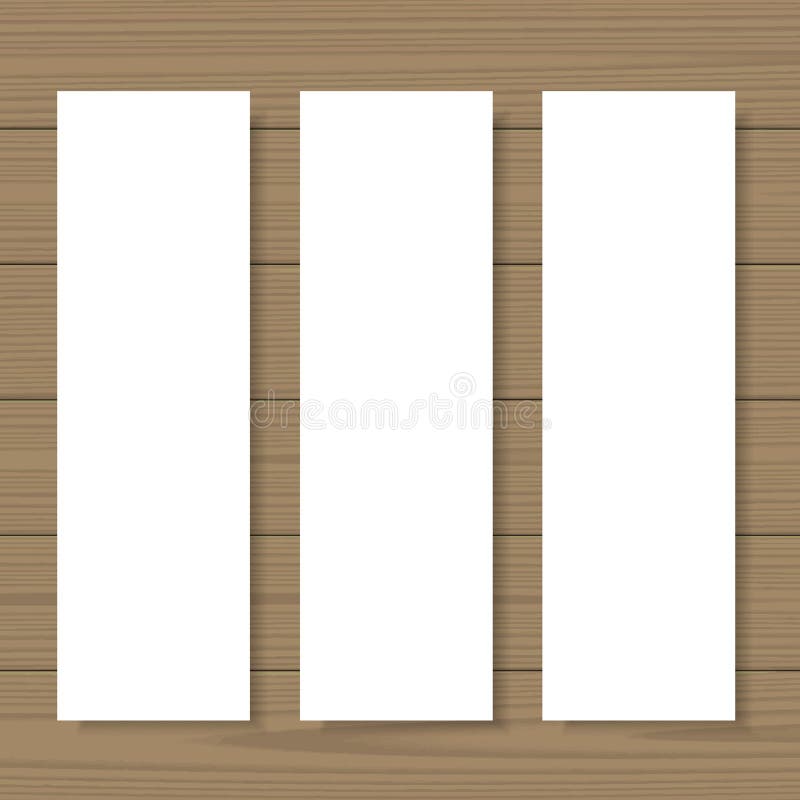 Blank banners mock up stock vector. Illustration of banner - 256225722