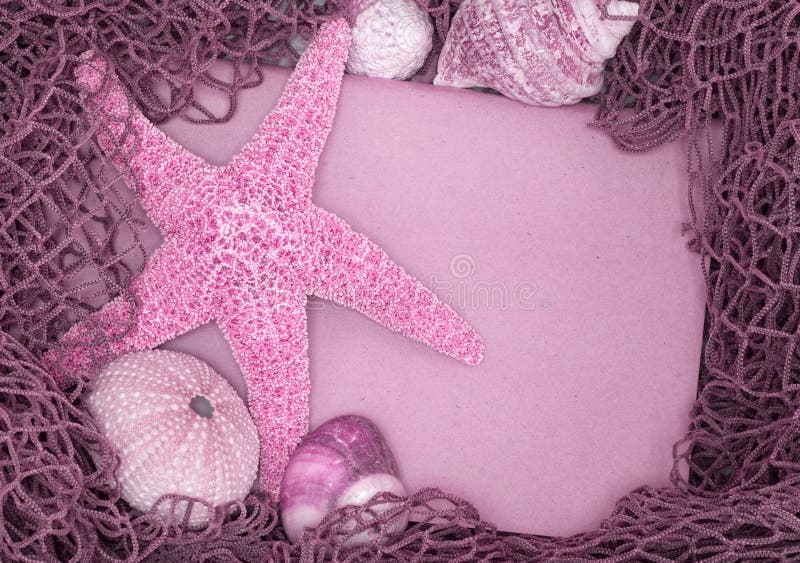 Blank Beach Message Board Tinted Pink. Stock Image - Image of ...