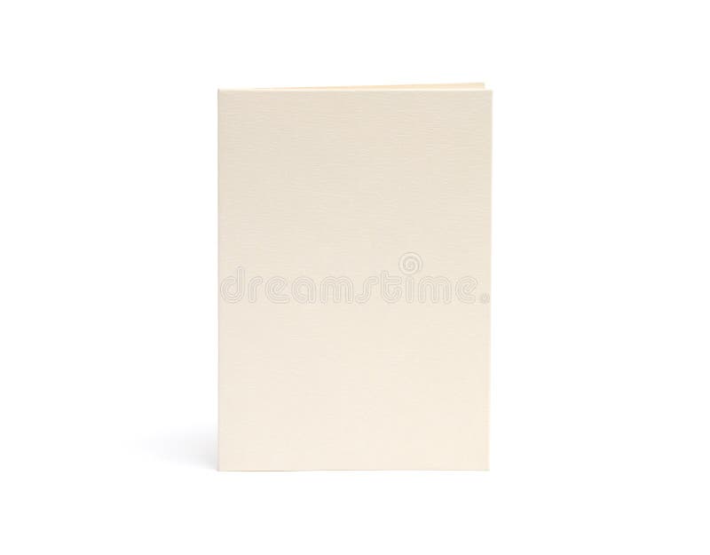 Blank Beige Paper Card on Blue Background, Business and Luxury Brand ...