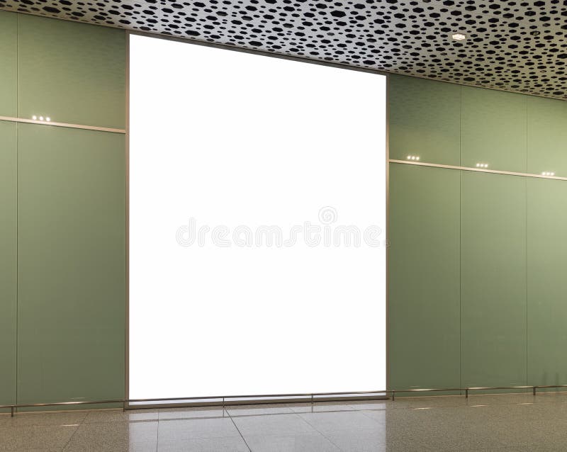 Blank Billboard for Advertising Poster or Blank Billboard Banner Stock ...