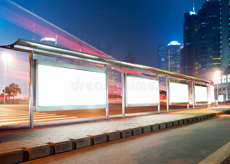Blank billboard stock image. Image of panel, billboard - 287007831