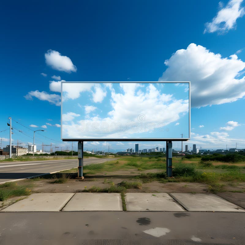 Blank Billboard on a Day Blank Billboard on the Road Billboard on the ...