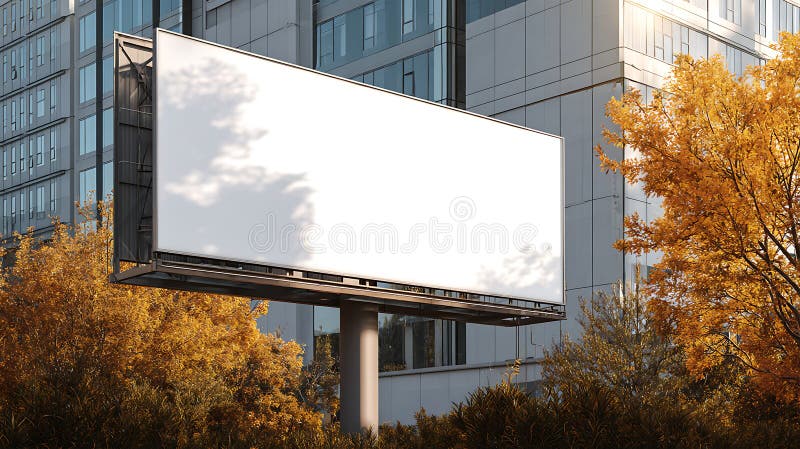 Blank Billboard Mockup Perfect for Your Next Ad Campaign Stock ...