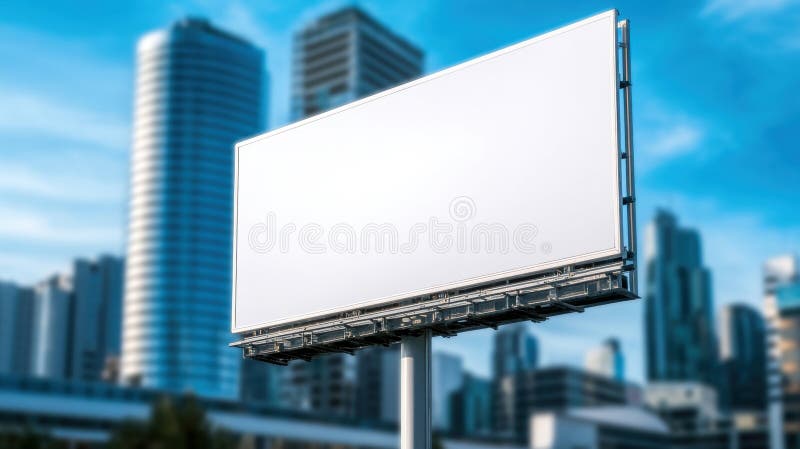 Billboard pole structure stock photo. Image of architecture - 298721534