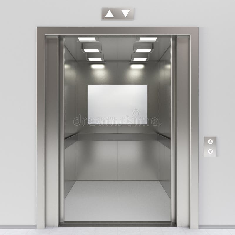 Empty Elevator Clipart