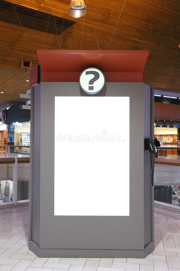 Blank billboard stock photo. Image of advertising, marketing - 29764198