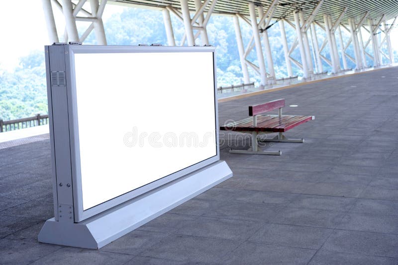 Square Blank billboard stock image. Image of billboard - 21444183