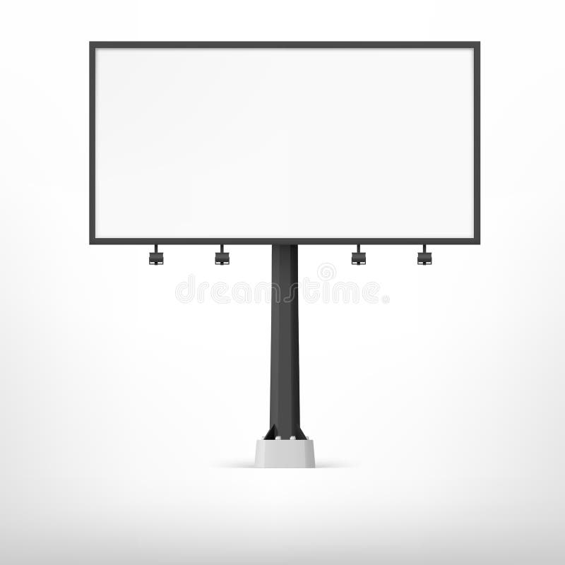 Blank Billboard Clipart