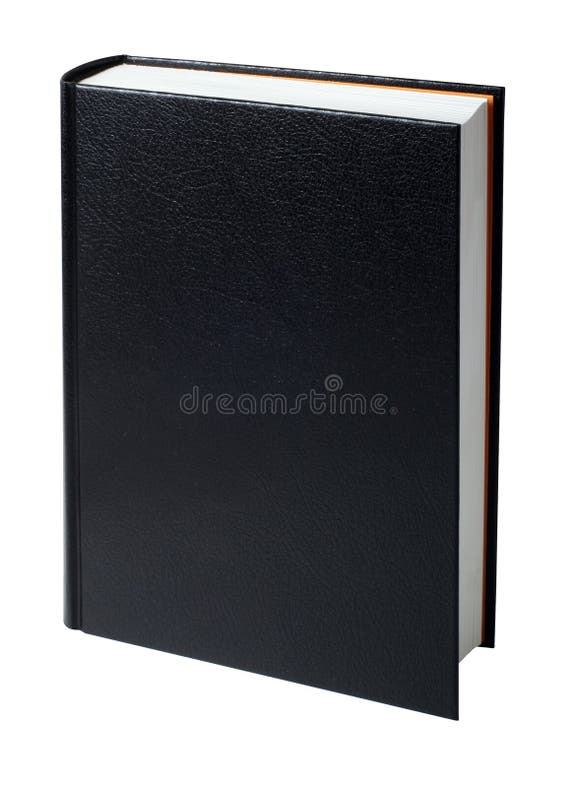 Blank black book stock image. Image of read, novel, black - 1635973