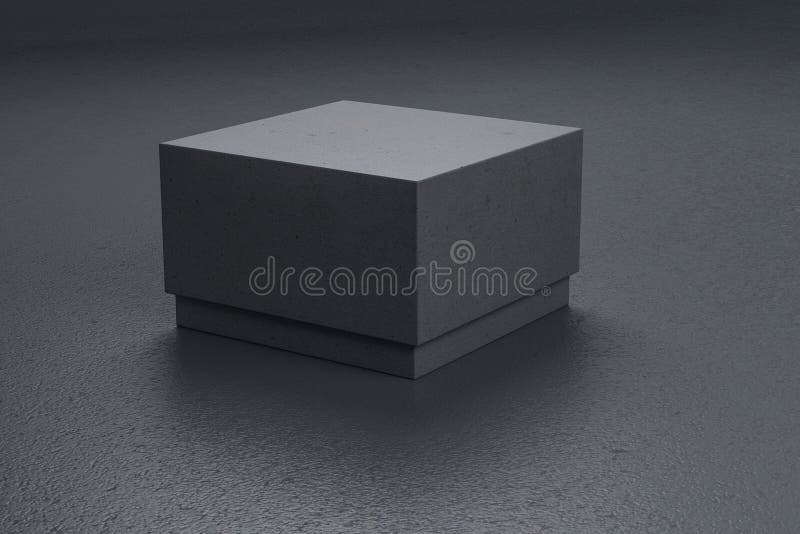 Blank black box stock illustration. Illustration of carton - 172034886