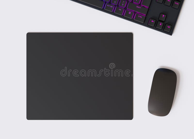 Mousepad Mockup Stock Illustrations – 148 Mousepad Mockup Stock ...