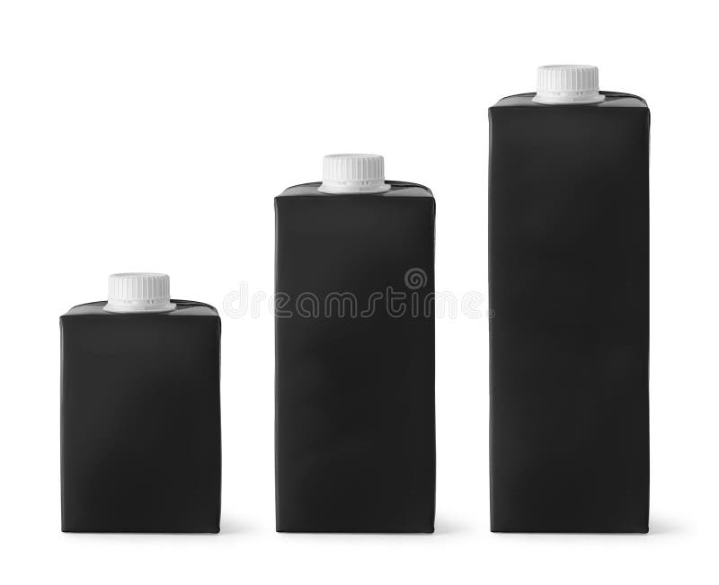 Blank Black package stock photo. Image of blank, merchandise - 305634538