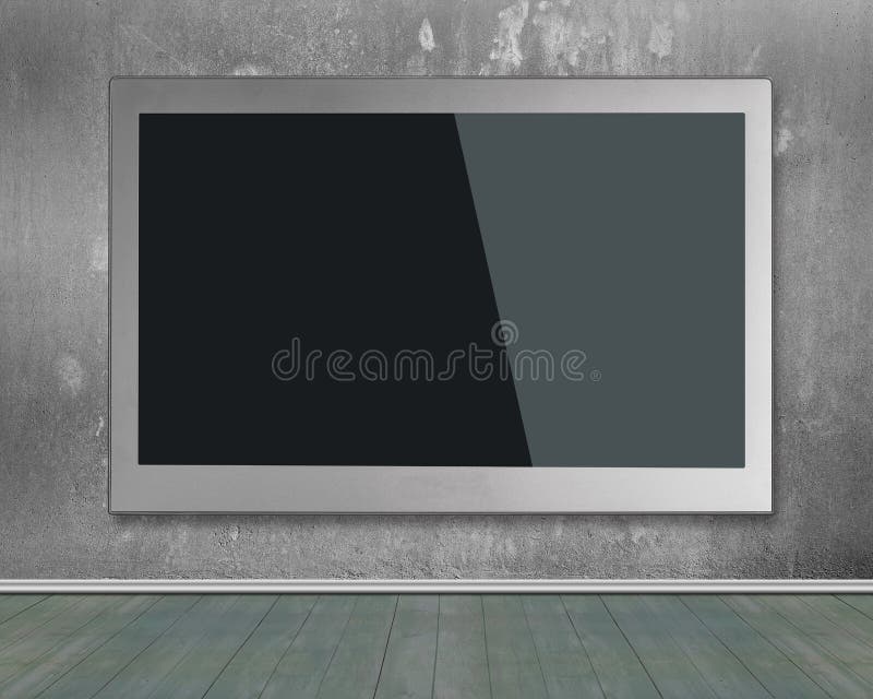 Wide Flat Screen LCD Computer Monitor. Vector Illustration Stock Vector ... Wide Flat Screen LCD Computer Monitor. Vector Illustration Stock Vector ...