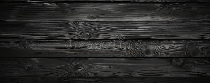 Blank Black Wooden Backdrop for Design Inspiration Stock Illustration ...