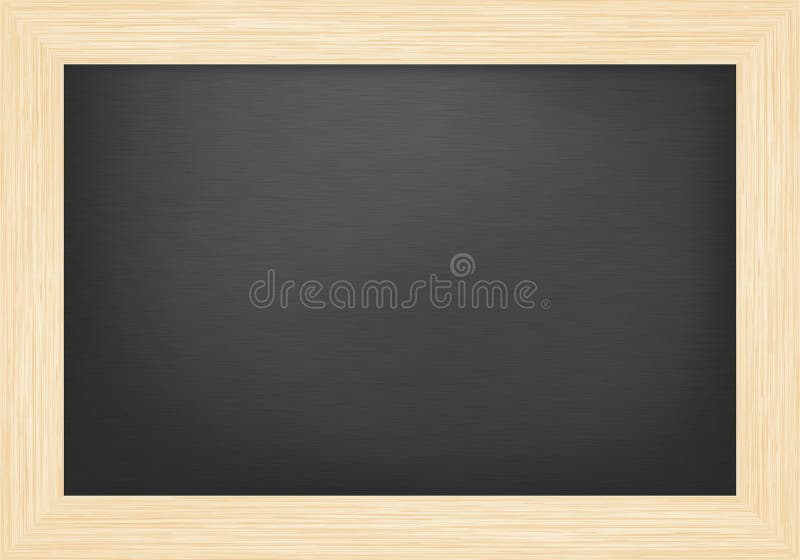 Blank Blackboard and Education Stock Vector - Illustration of color ...