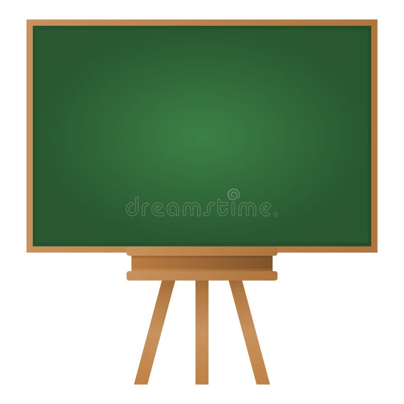 Blank Blackboard Learning Tool Vector Stock Vector - Illustration of ...
